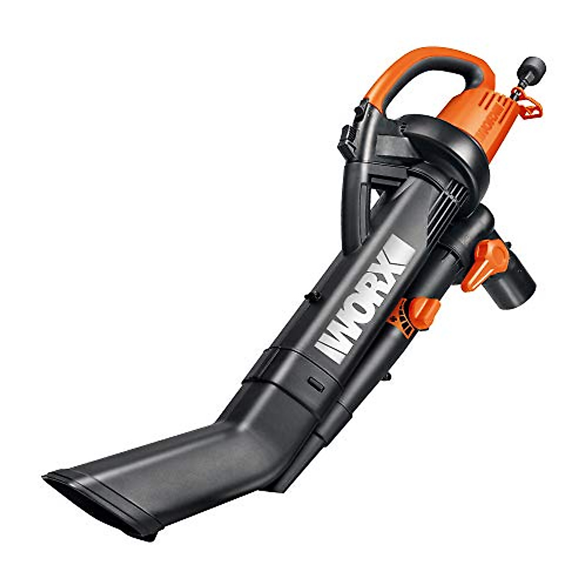 WORX WG505 TRIVAC 12 Amp 3-in-1 Electric Blower/Mulcher/Vacuum & Yard Master Outdoor Garden 120-Foot Extension Cord, Light Duty, Water Resistant, Durable 16 Gauge 2 Pronged, 10 Amps, Lime Green