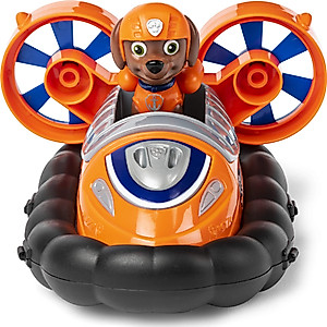 Paw Patrol, Zuma’s Hovercraft Vehicle with Collectible Figure, for Kids Aged 3 and Up
