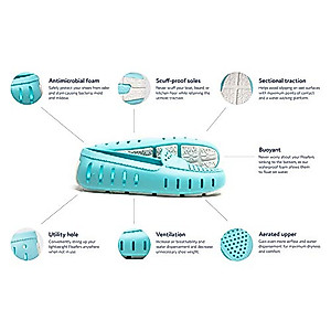 Floafers Posh Driver Women’s Loafers, Functional and Stylish EVA Foam, Waterproof, Lightweight, Sectional Traction, Comfortable, Classy Anti-Slip Indoor and Outdoor Shoes, Floats on Water