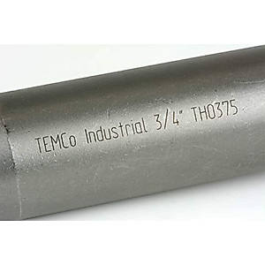TEMCo TH0375- SDS MAX shank 3/4" Bore Forged Ground Rod Driver will drive both 5/8 inch & ¾ inch Ground Rods