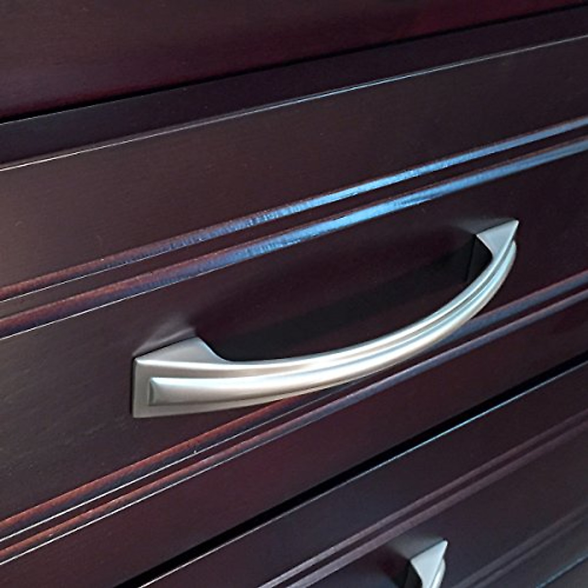 John Louis Home 16in. Deep Solid Wood 3-Drawer Woodcrest Deluxe Closet Organizer Espresso