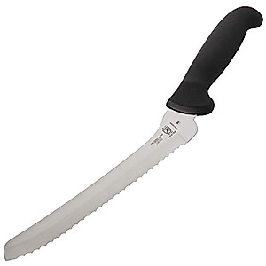 Mercer Culinary M18135BK Serrated Bread Knife, 8 Inch, Black