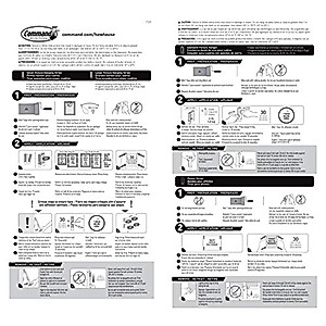 Command, White, Indoor Use, 7 (17221-ES), Small Picture Hanging Kit