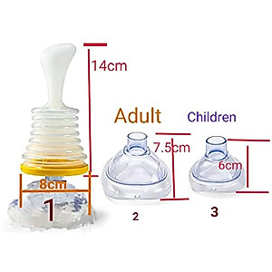 LifeBak - Choking Rescue Device. Home Kit for Adult and Children. First Aid Kit, Portable Choking Rescue Device
