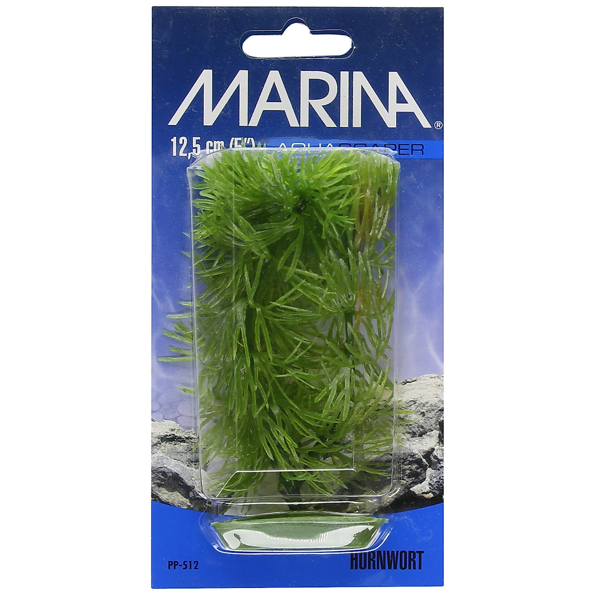 Marina Aquascaper Fish Tank Decorations, Hornwart Plant, 5-Inch