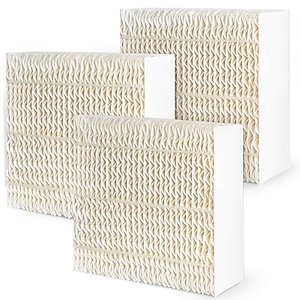 Techecook 1043 Humidifier Wick Filters (3Pack) Replacement for Essick AirCare Evaporative Humidifiers EP9500 EP9700 EP9800 831000 821000 826000 826800, Bemis Space Saver 800 8000 Series Humidifiers