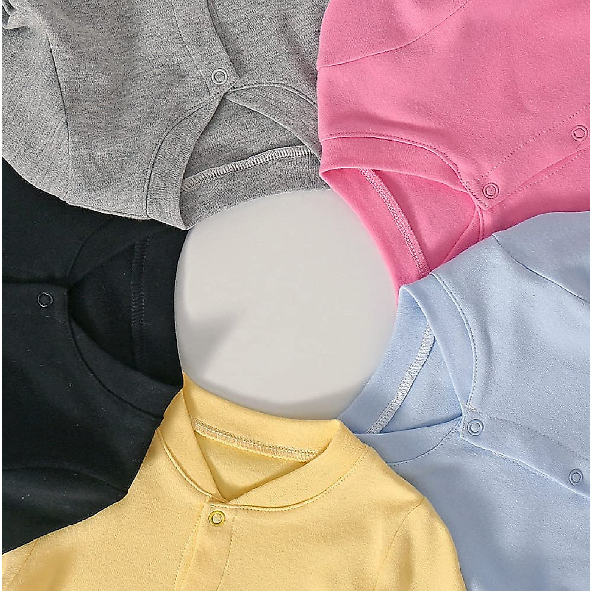 OYASUMI HANDMANDE Personalized Name Newborn Outfit with Hat Clothes Set Custom One Piece Bodysuit Baby Long Sleeve Outfit (Newborn, Blue)