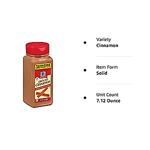 McCormick Ground Cinnamon, 7.12 oz