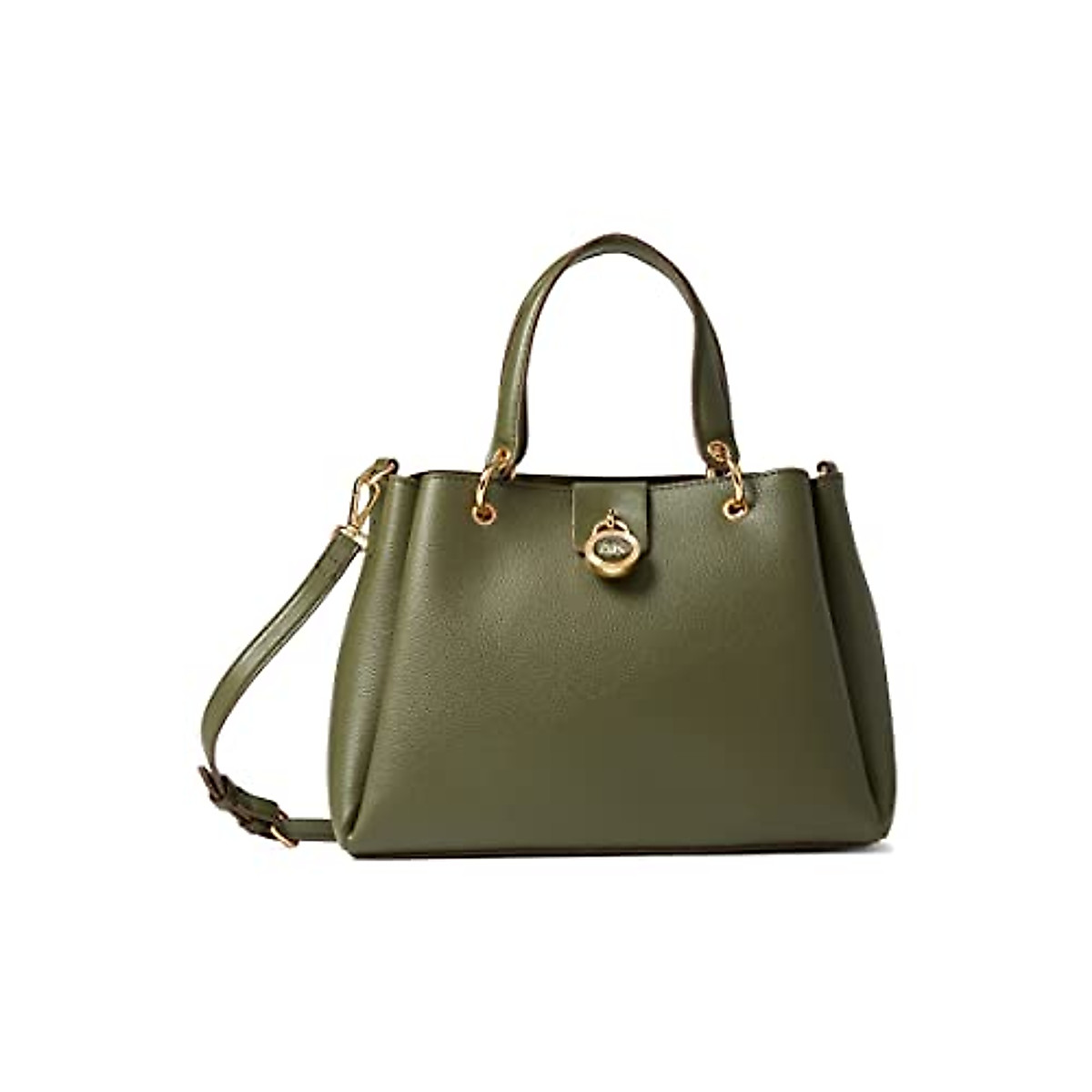 Anne Klein AK Lock Satchel, Moss