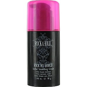 TIGI Rockaholic Rock My World Smoothing Cream Unisex, 3.46 Ounce