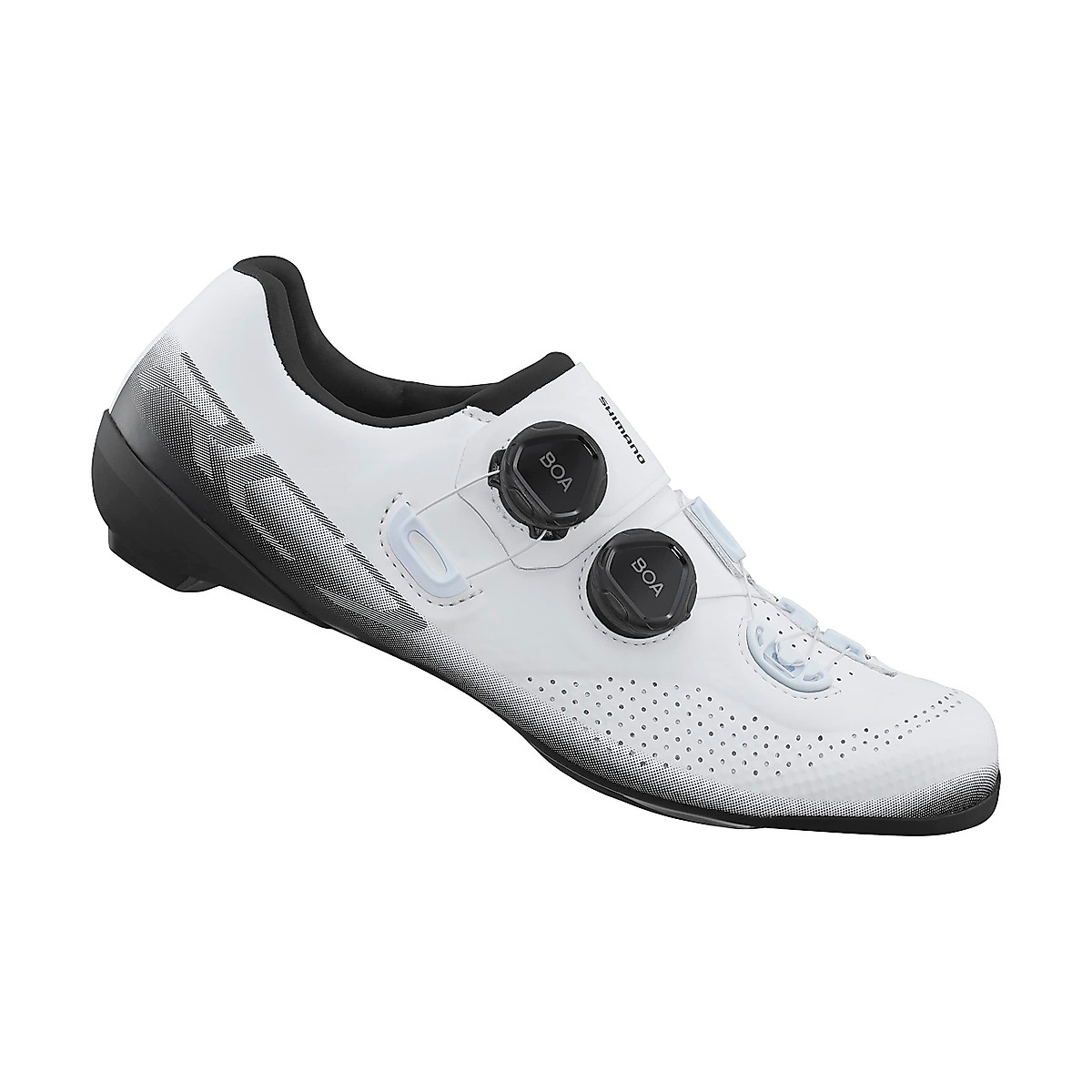 SHIMANO SH-RC702W Women’s High Performance Cycling Shoe, White, 10-10.5 Women (EU 43)