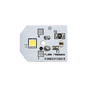 EMIHO WR55X11132 Refrigerator Light Bulb Fit for GE Refrigerator, LED Light Replace WR55X25754 WR55X30602 PS4704284 AP6261806 AP5646375, No Cover Only LED PCB Board