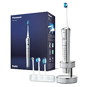 Panasonic EW-DP56 Doltz High Grade Model with Bluetooth Electric Toothbrush AC100-240V Shipped from Japan Released in 2022 (Sliver)