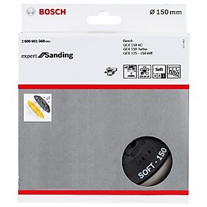 Bosch 2608601568 Multi-Hole Pad (Soft) 5.9 inches (150 mm) Diameter