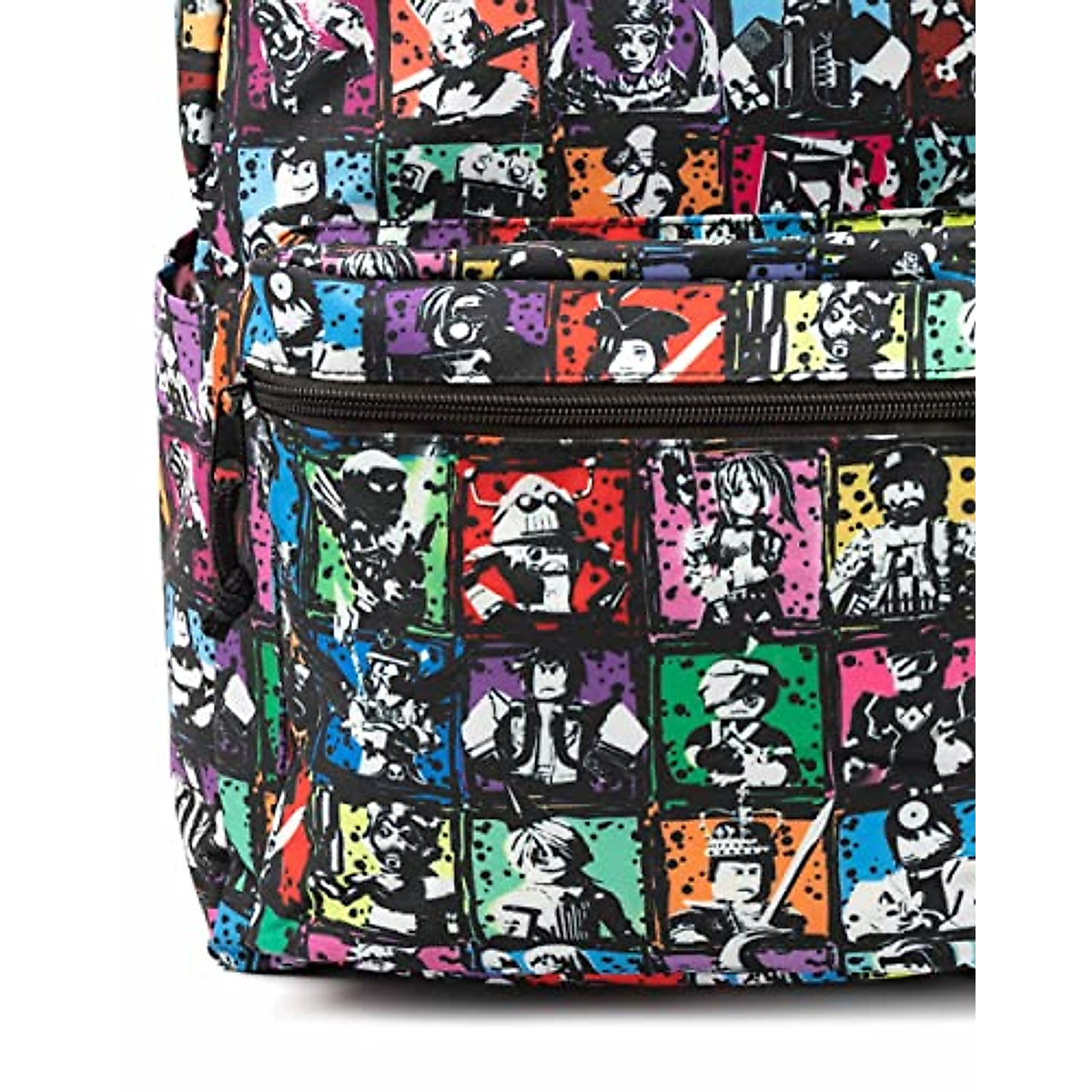 Roblox Backpack Video Game Characters Black Rucksack 17.3”