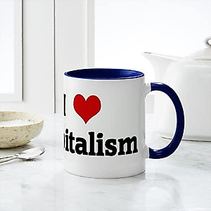 CafePress I Love Capitalism Mug Ceramic Coffee Mug, Tea Cup 11 oz