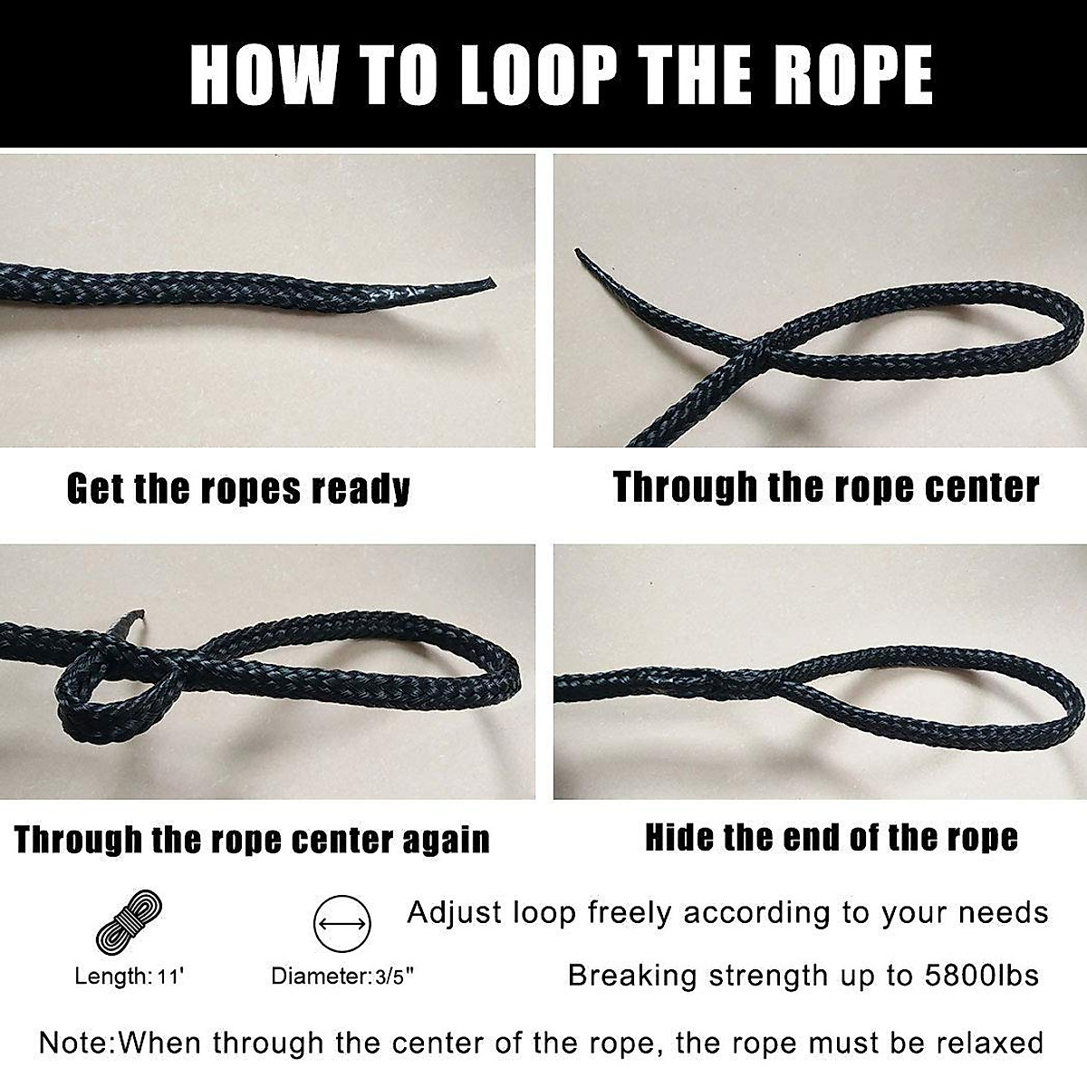 Luoweikadeng Large Heavy-Duty Inflatable Boat Bumpers Fenders for Yachts Docking (Black,18''x 60'')