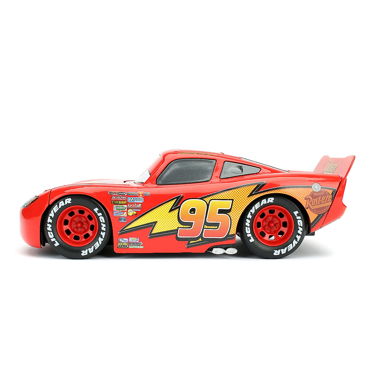 Jada Toys Disney Pixar Cars 3 Lightning McQueen Die-cast Car with Tire Rack (99751)