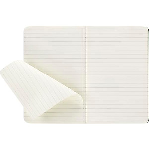 Moleskine Cahier Journal, Soft Cover, Pocket (3.5" x 5.5") Ruled/Lined, Myrtle Green, 64 Pages (Set of 3)