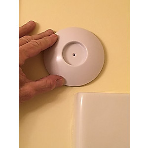 Safety Innovations Stay-Put Shower Curtain Rod Mount, 2 Pack