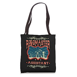 Ringmaster Assistant Circus Carnival Birthday Theme Party Tote Bag