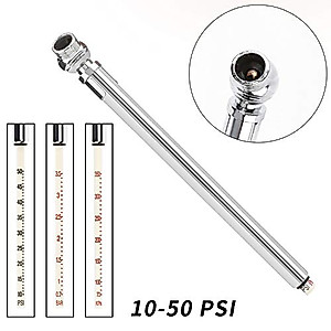 Hromee Air Hose Fittings 1/4 Inch NPT Brass Quick Connect Coupler and Plug, 20 Pieces Air Compressor Accessory Kit with Blow Gun and Tire Gauge