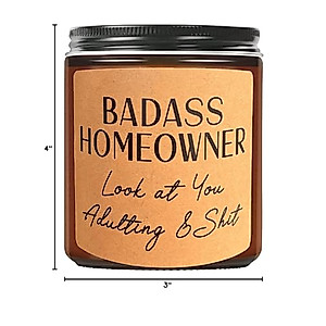Candles Gifts for Home - House Warming Gifts New Home Women Men - Funny Housewarming Gifts for New House - New Home Candle for homeowner