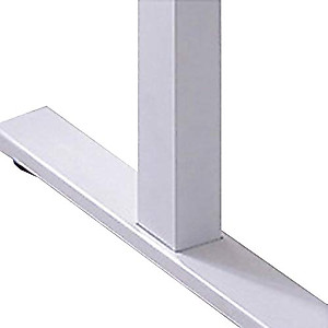Bookshelf Height Adjustable pc Computer Gaming Desk, Modern Simple Home Office Desks Table, Electric Lifting Table with Control Panel and Anti-Collision Protection