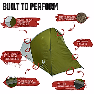 Badlands Artemis One-Man Tent - 3-Season Hunting Shelter, 1-Person