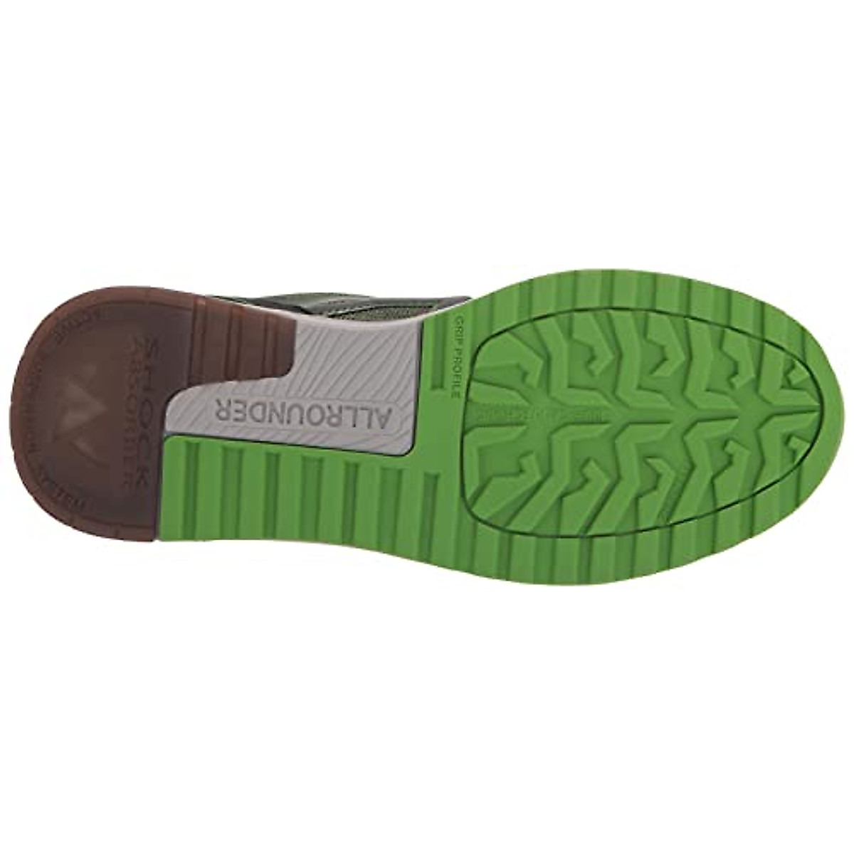 ALLROUNDER by MEPHISTO Women's Trail-Tex Sneaker, Black Olive, 9