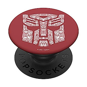 Transformers Autobot Logo Details PopSockets PopGrip: Swappable Grip for Phones & Tablets
