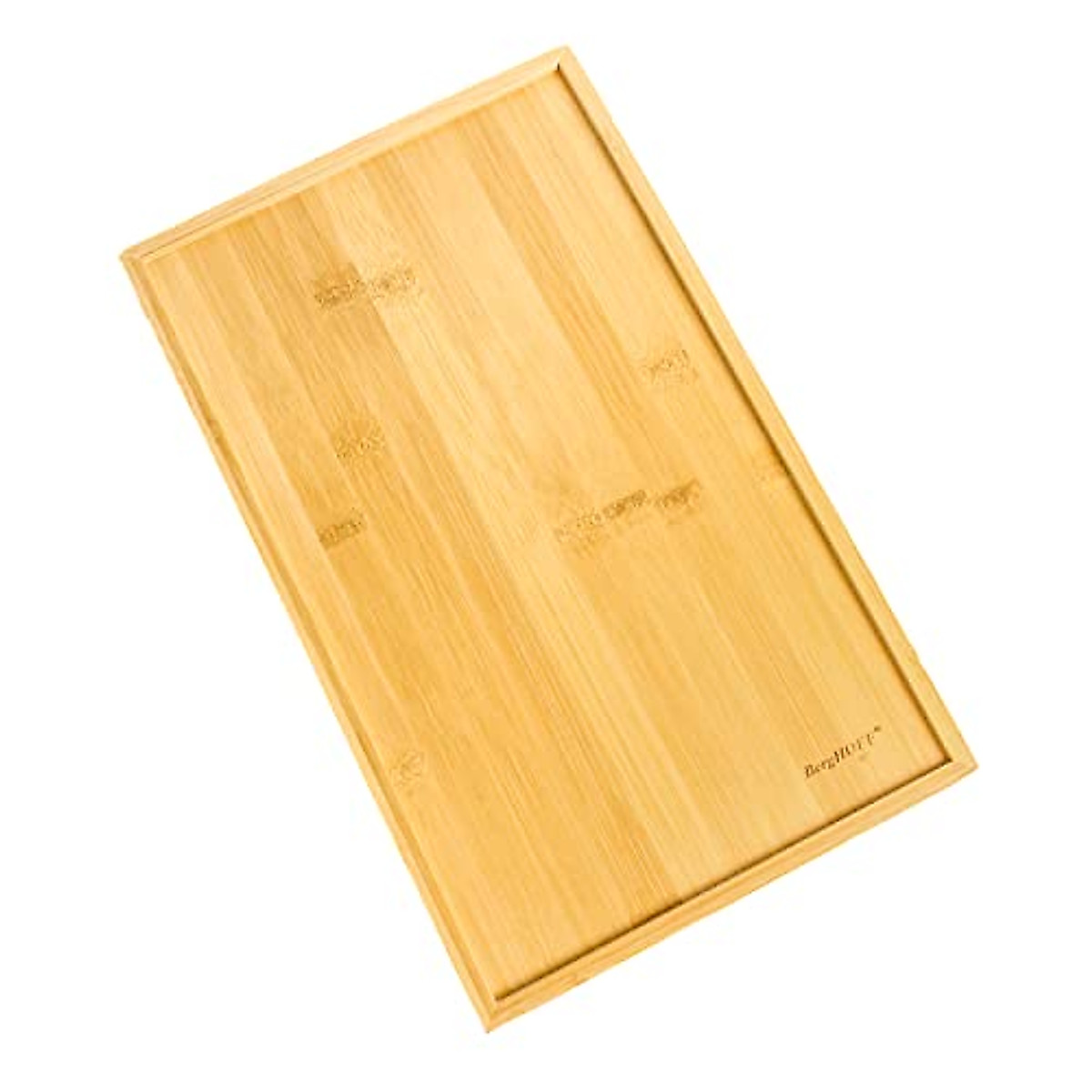 BergHOFF Bamboo Flatware Organizer 5-slot, 13.5" x 8.25", Natural, Fit in any size of drawer, great for spoons, forks, knives, scissors, peelers, chef tools