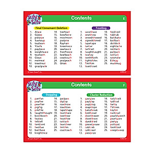 Super Duper Publications |Silly Sets Minimal Pairs for Maximum Progress Fun Deck | Listening Skills and Language Development Flash Cards | Educational Learning Materials for Children
