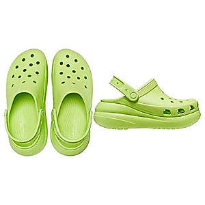 Crocs Unisex-Adult Crush Clog, Limeade, 9 Women/7 Men