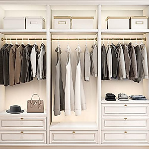 MecTo Hangers 20 Pack, White Notched Coat Hanger Space Saving Plastic Hangers Tubular Heavy Duty Clothes Hangers for Everyday Standard Use on Suits Coats Pants Dress Shirts (White, 20 Pack)