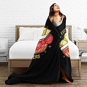 Woidxzxza FNAF Exotic Butters Ultra-Soft Micro Fleece Blanket Flannel Washable Lightweight Warm Plush Throw Blankets 60x50 in