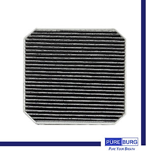 PUREBURG Replacement HEPA Pre-Filter Fits Molekule Air Purifier, High-efficiency Activated carbon 2-in-1 Air Clean Dust VOCs,2-Pack