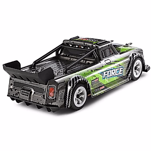 WLtoys 1/28 2.4G 4WD 30km/h Short Course Drift RC Car Vehicle Models with Light, RC Transmitter and Rechargeable Battery - RTR RC Toy Vehicle (RC Cars, RC Truck) (HELIDIRECT)