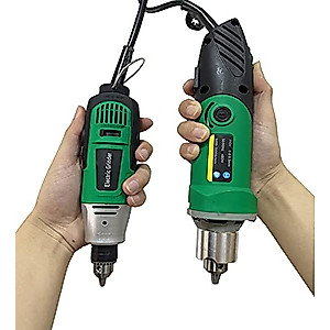 VOTOER 260W Rotary Tool Power Die Electric Multi-function Grinder Carver Set, Stepless Variable Speed Adjustment, 31000RPM, Lightweight