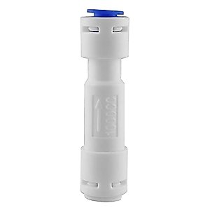 DGZZI 2PCS 1/4" 1000CC Flow Restrictor with Quick Connect for RO Reverse Osmosis