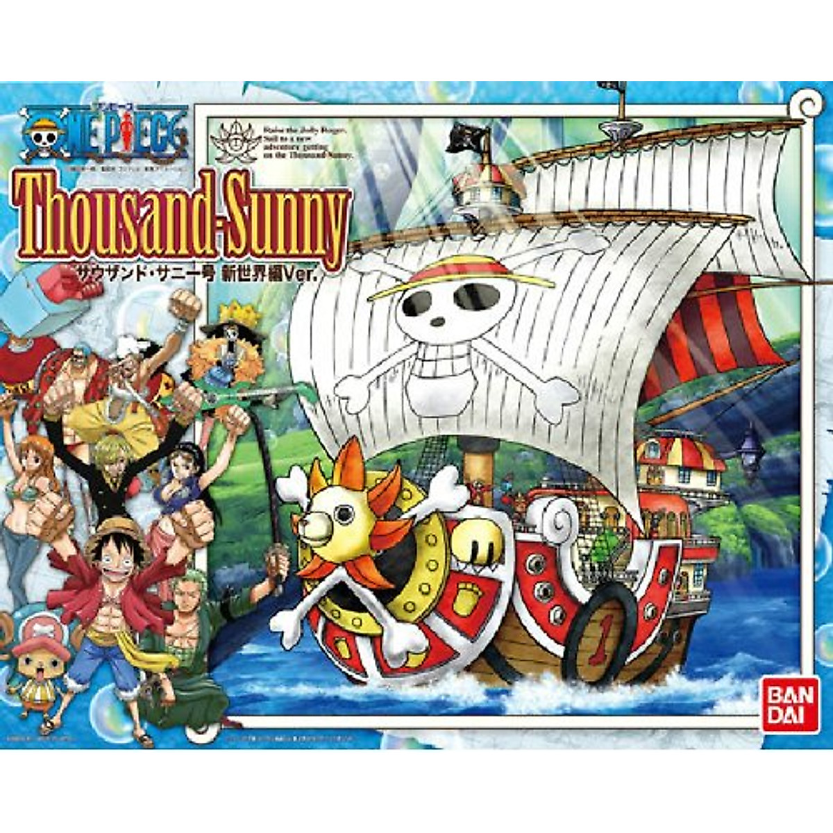 Bandai Hobby Thousand Sunny Model Ship One Piece New World Version (BAN171627)