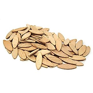WEN 0 Birch Wood Biscuits for Woodworking, 100 Pack (JN100B)