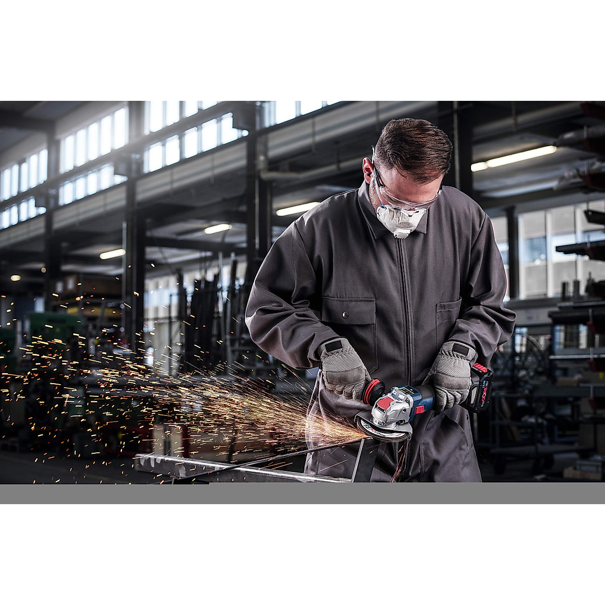 Bosch Professional 2 x Flap Disc (X-LOCK, Ø 125 mm, grit size K60, bore Ø 22.23 mm, angled, angle grinder accessories)