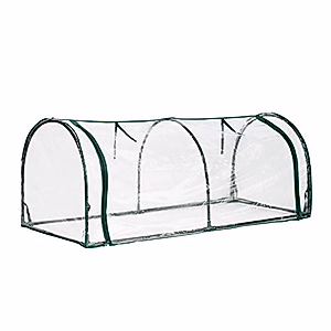 Topline Outdoor Mini Garden Greenhouse with Zipper Openings - 51 Inch