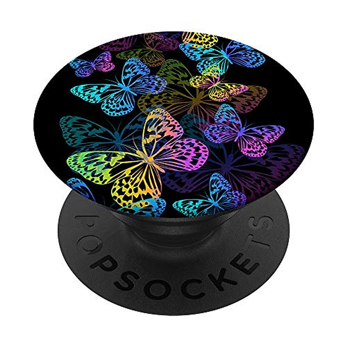 Bright Colored Butterflies PopSockets PopGrip: Swappable Grip for Phones & Tablets