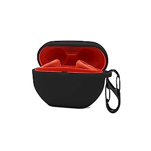 Ankersaila Soft Silicone Protective Anti-Lost & Shockproof Case Cover Compatible with Sony WF-SP800N (Black)