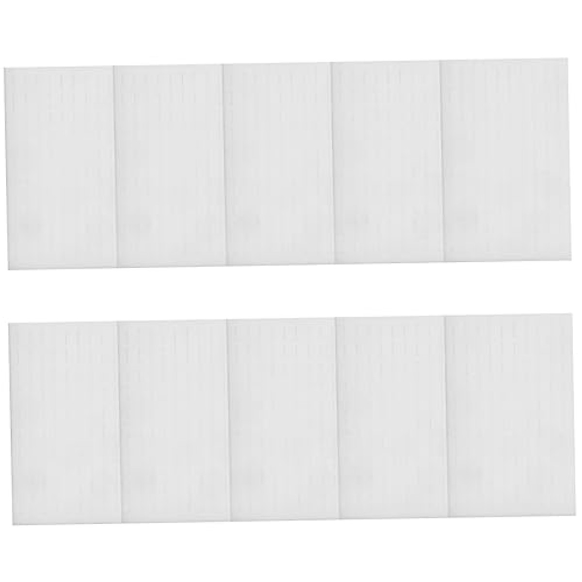 Cabilock 30 pcs jewelry box pad necklace foam insert ring insert pad earring sponge holder jewelry insert sponge jewelry display sponge pad sponge ring holder supplies storage white velvet