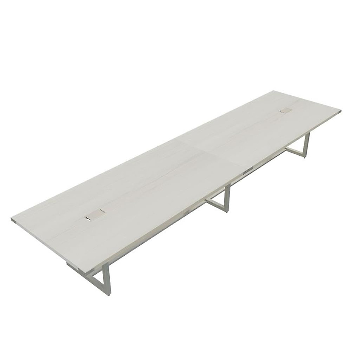 Scranton & Co Conference Table Sitting Height - 16' White Ash