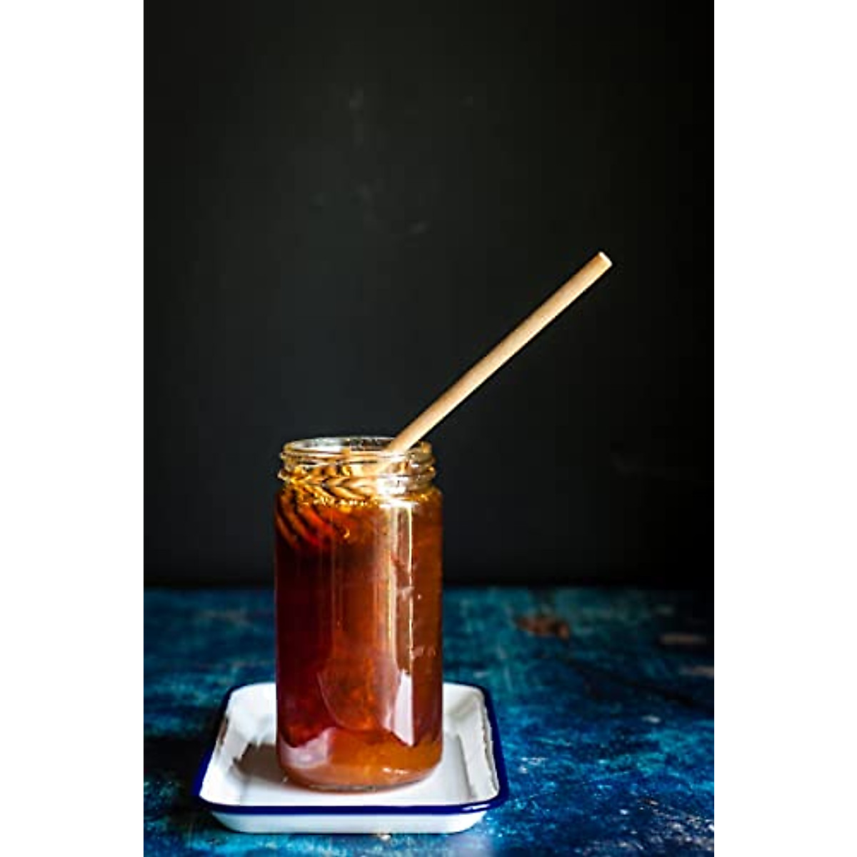 Honey Dipper Wooden Stick- Honey Dipper Honeycomb Stick Honeycomb Spoon Charcuterie Utensils Honey Spoon Honey Server Honey Stirrer Honey Wooden Dipper 6 Inch Wedding Party Gift Craft 1 Piece