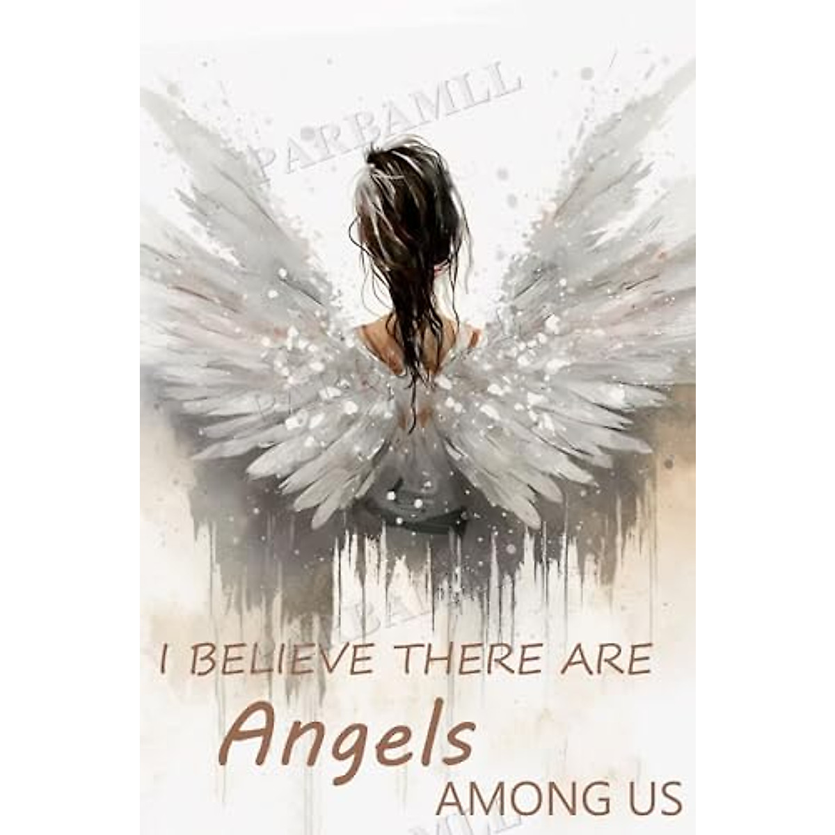 Angel's Wings Diamond Painting, for Adults and Children Fun DIY Interaction Craft Digital Diamond Painting Kits, Suitable for Hoom Decor Bedroom Decor Or Gift for Friends (18X25Inch)
